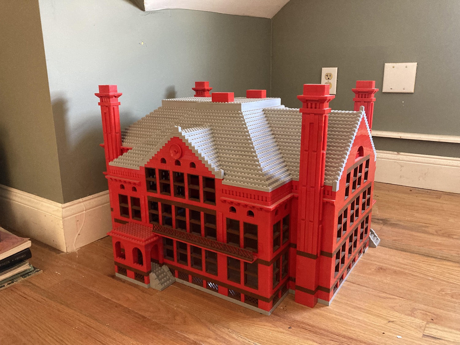 Andy Grover shows his love of RI historic buildings with Lego models