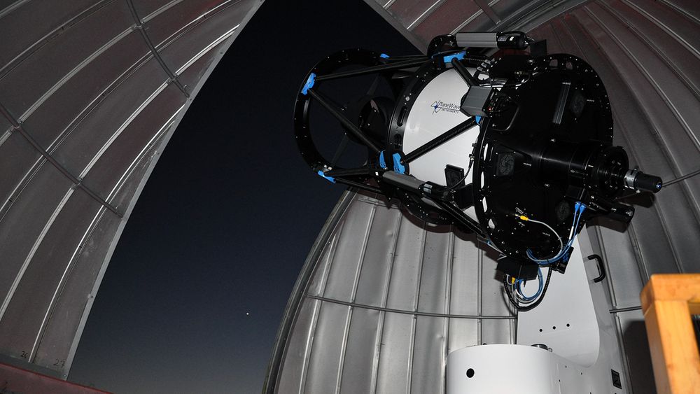 New state of the art telescope is one small step for Frosty Drew ...