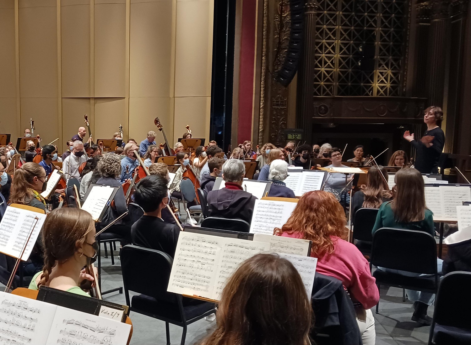 Rhode Island Philharmonic and Youth Orchestra play together with a ...